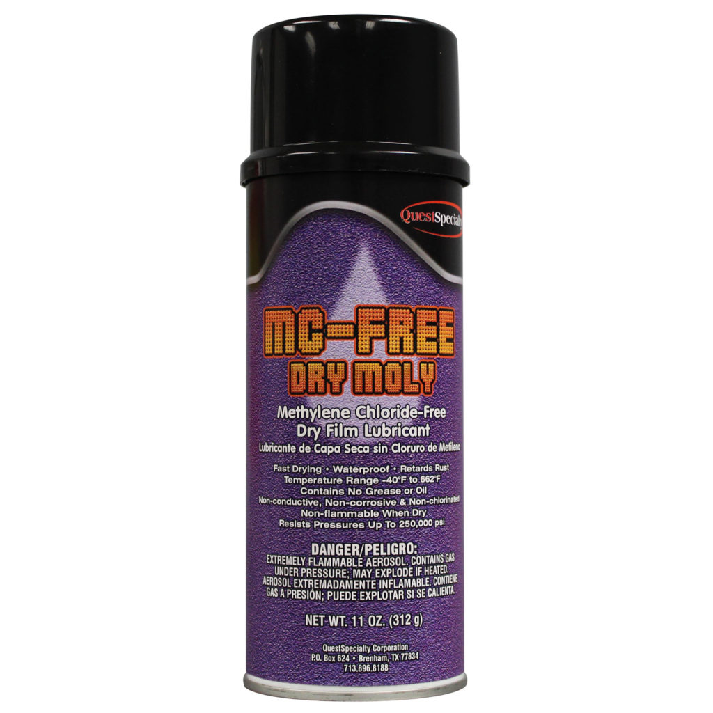 Quest 5210 MC-FREE DRY MOLY Methylene Chloride-Free Dry Film Lubricant ...