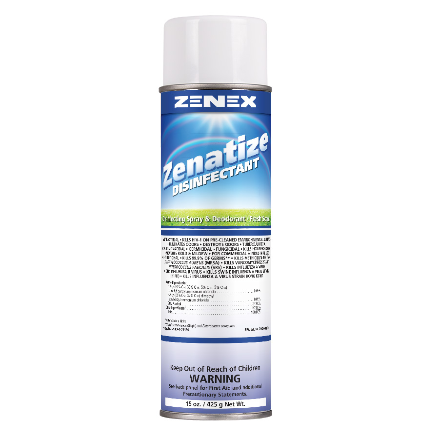 Zenex 495545 ZENATIZE DISINFECTANT FRESH SCENT - DS3 Chemicals